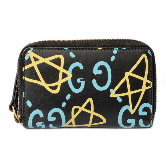 Gucci | Bags | Gucci Coin Case Gucci Ghost Black Multicolor | Poshmark